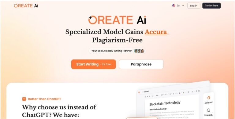 Oreate AI: Key Features, Benefits, & Use Cases I TheAIPedia