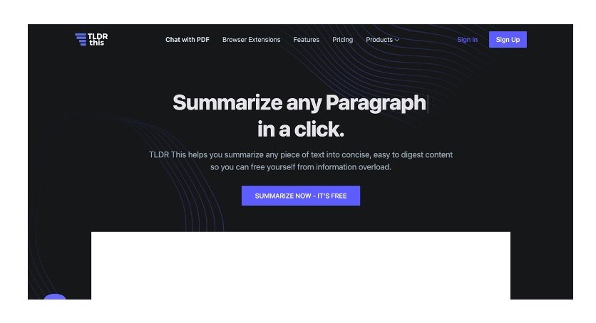 TLDR This: Key Features, Benefits, & Use Cases I TheAIPedia